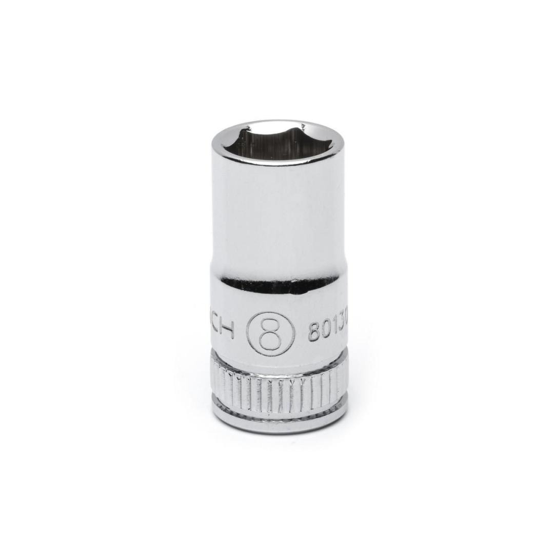 1/4" Drive 6 Point Standard Metric Socket 8mm