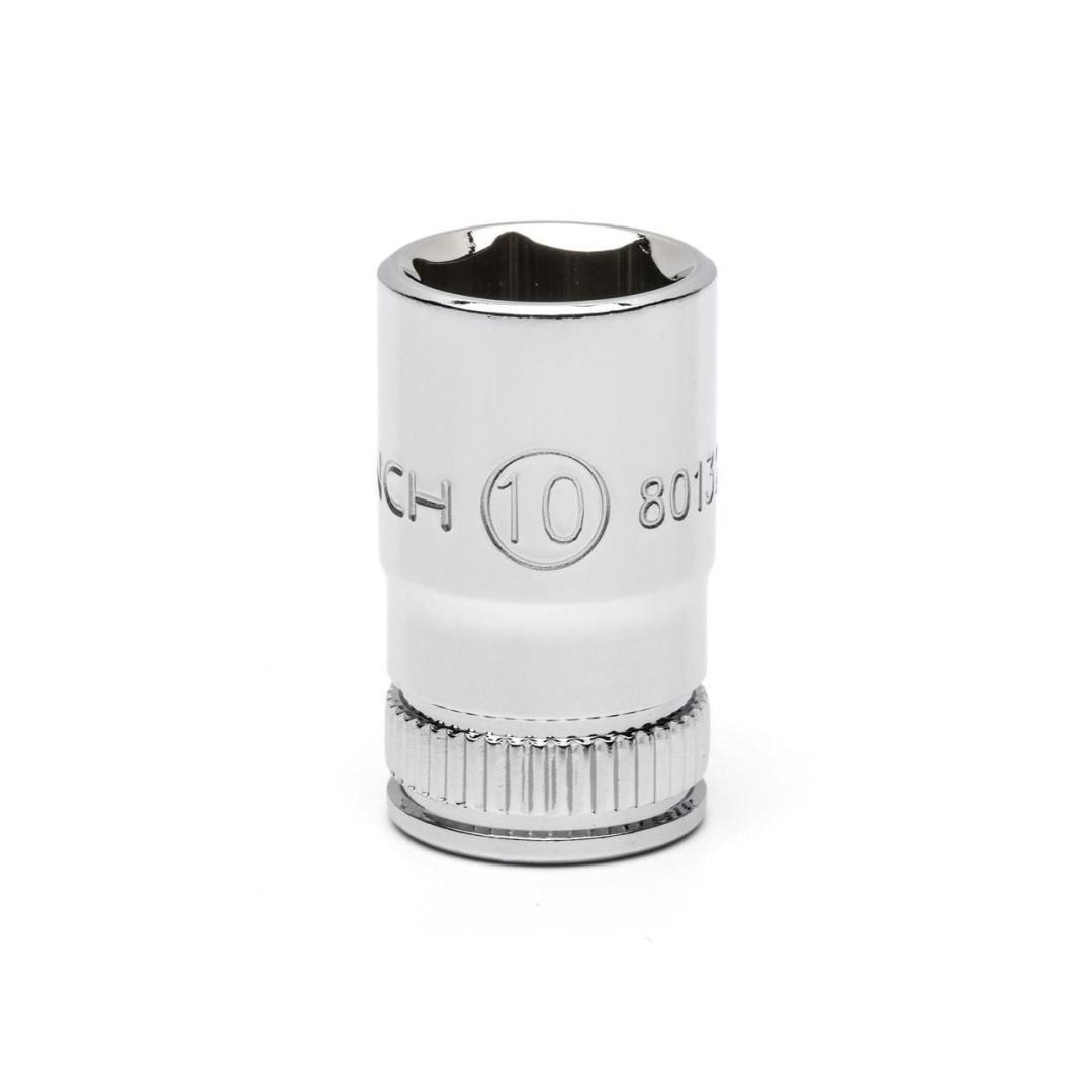 1/4" Drive 6 Point Standard Metric Socket 10mm