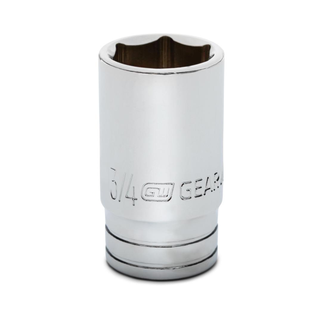3/8" Drive 6 Point Mid Length SAE Socket 3/4"