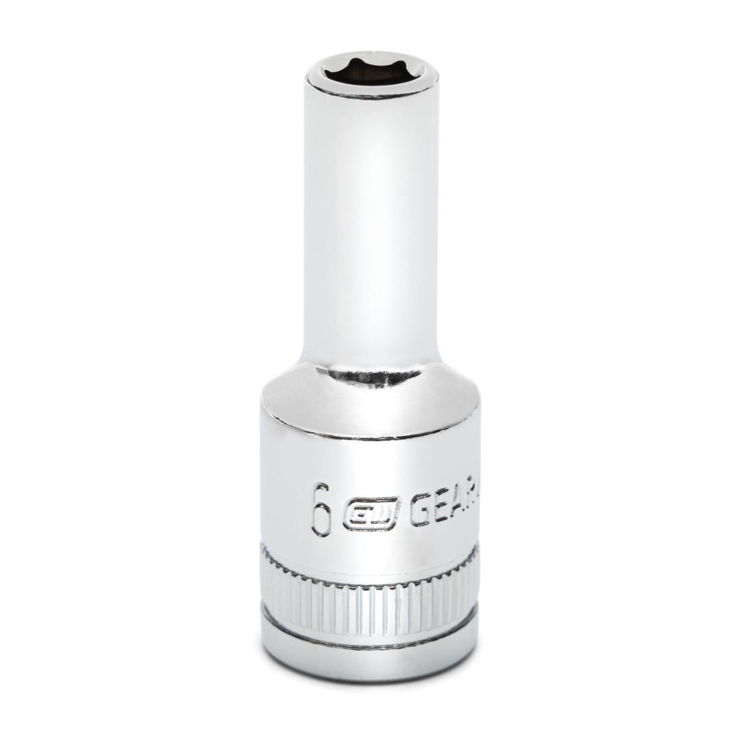 3/8" Drive 6 Point Mid Length Metric Socket 6mm