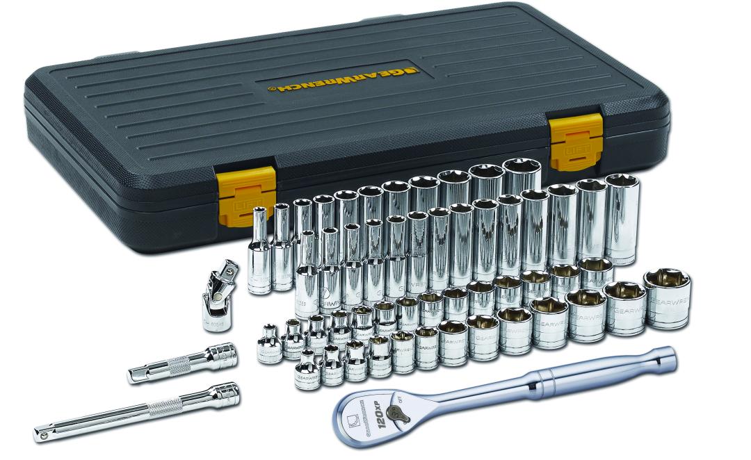 56 Pc. 120XP™ Standard & Deep SAE/Metric Mechanics Tool Set