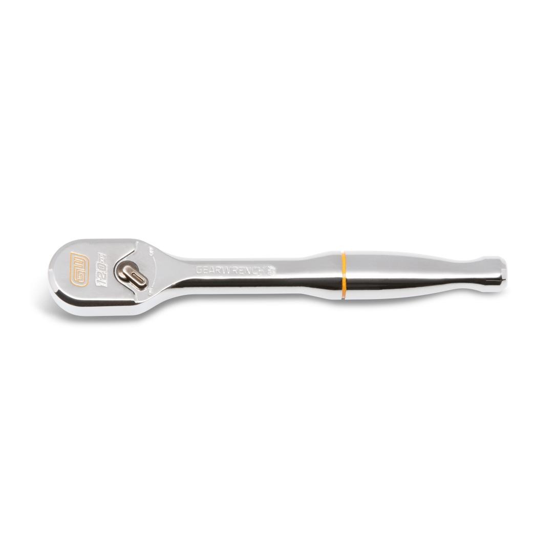 1/4" Drive 120XP™ Full Polish Chrome Teardrop Ratchet