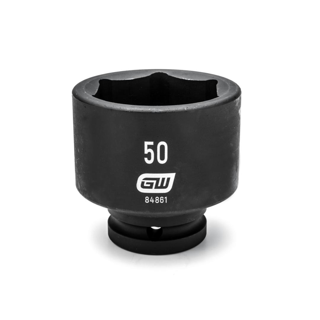 3/4" Drive 6 Point Standard Impact Metric Socket 50mm