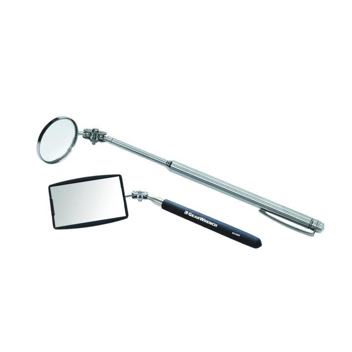 1-1/4" Round Telescopic Magnifying Mirror with Pocket Clip