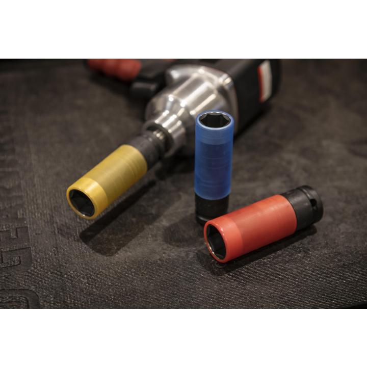 3 Pc. High-Strength Wheel Protector Impact Metric Socket Set