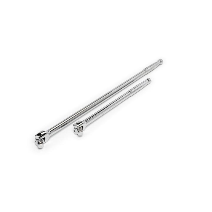 2 Piece 1/2" Drive Flex Handle/Breaker Bar Set