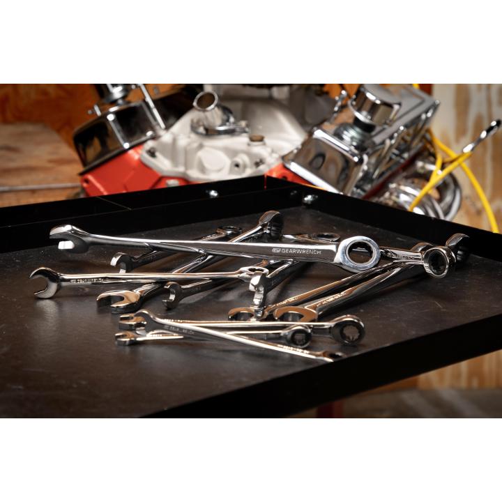 12 Pc. 72T XL X-Beam™ Ratcheting Combo Metric Wrench Set