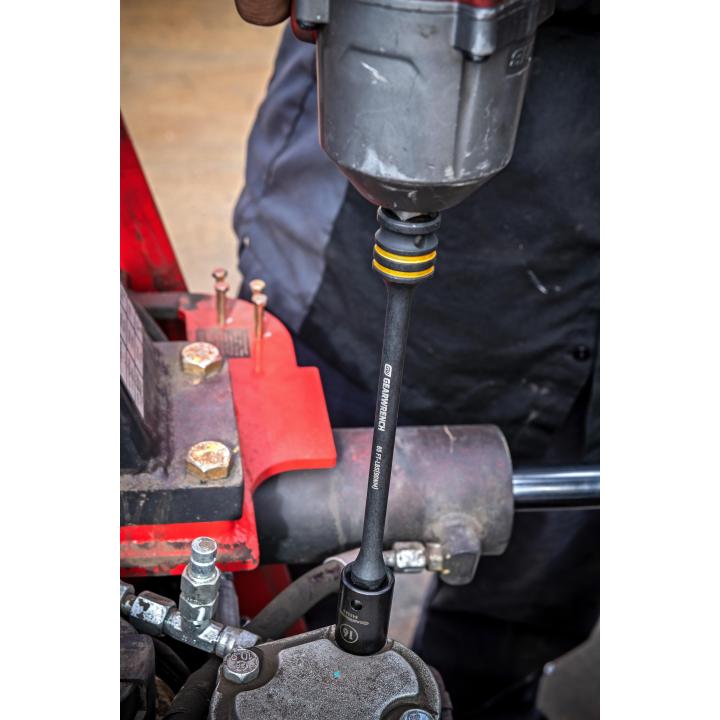 5 Piece 1/2" Drive Torque Limiting Impact Extension Bar Set