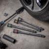5 Piece 1/2" Drive Torque Limiting Impact Extension Bar Set